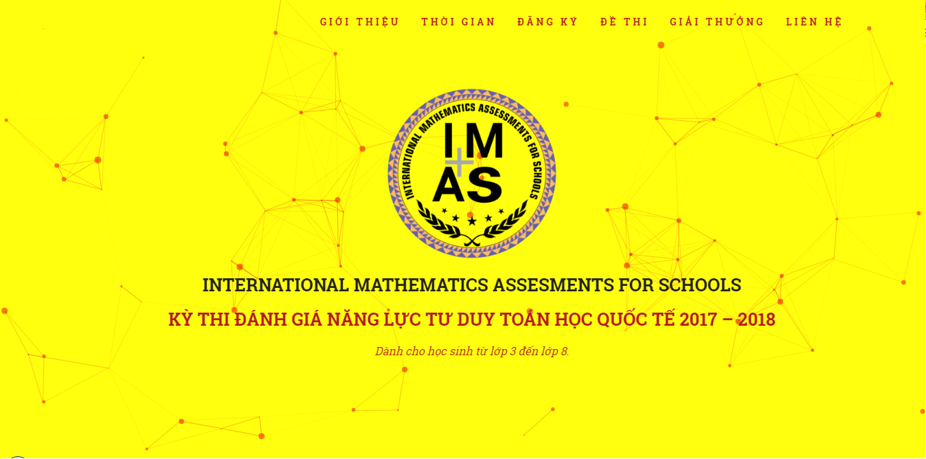 IMAS 2025 - 2026 | International Mathematics Assessments for Schools